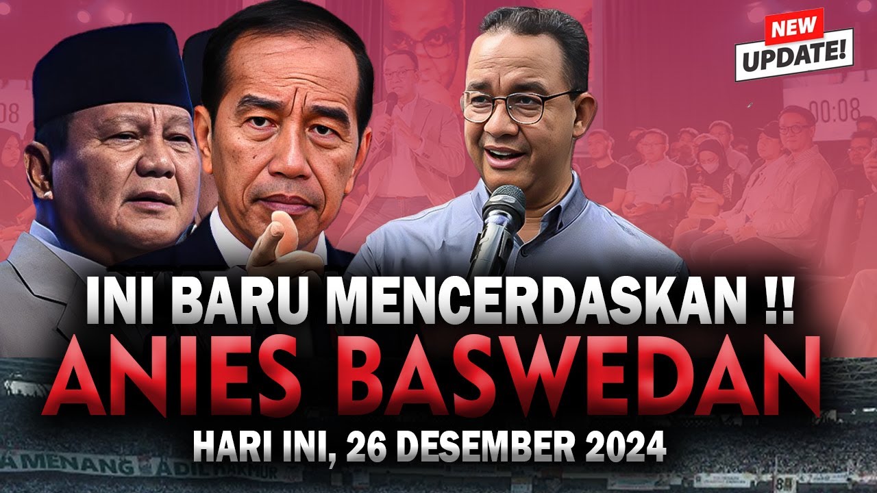 🔴PRABOWO HARUS TAU, ANIES BERIKAN SOLUSI TERKAIT HUTANG INDONESIA ...