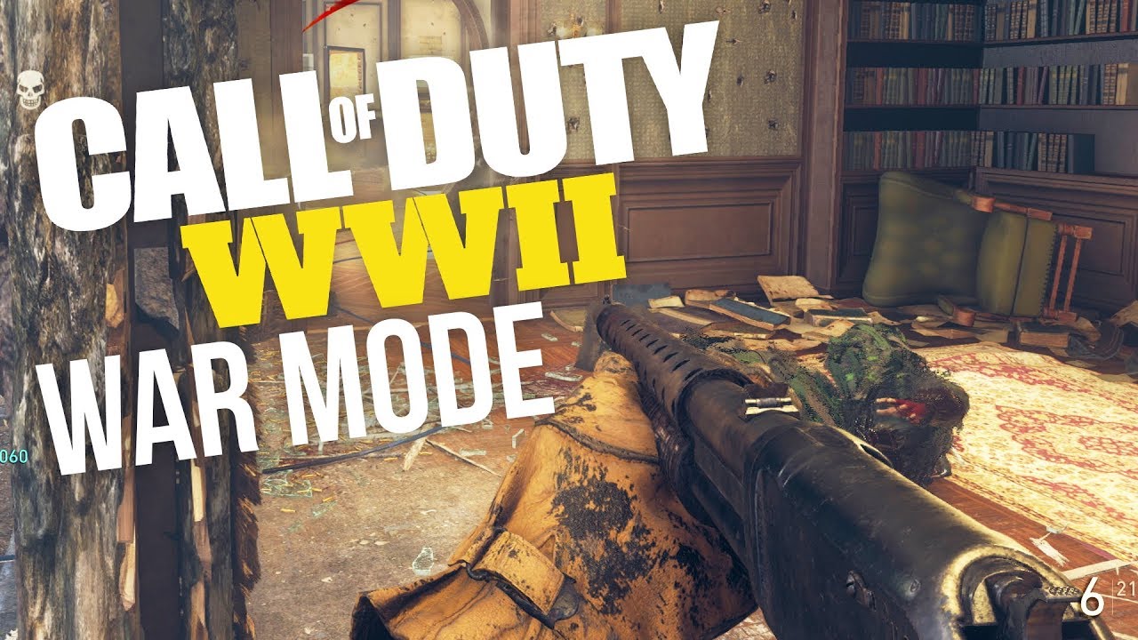 Call of Duty WW2 Multiplayer Gameplay - WAR MODE (NEW MODE) Exclusive ...