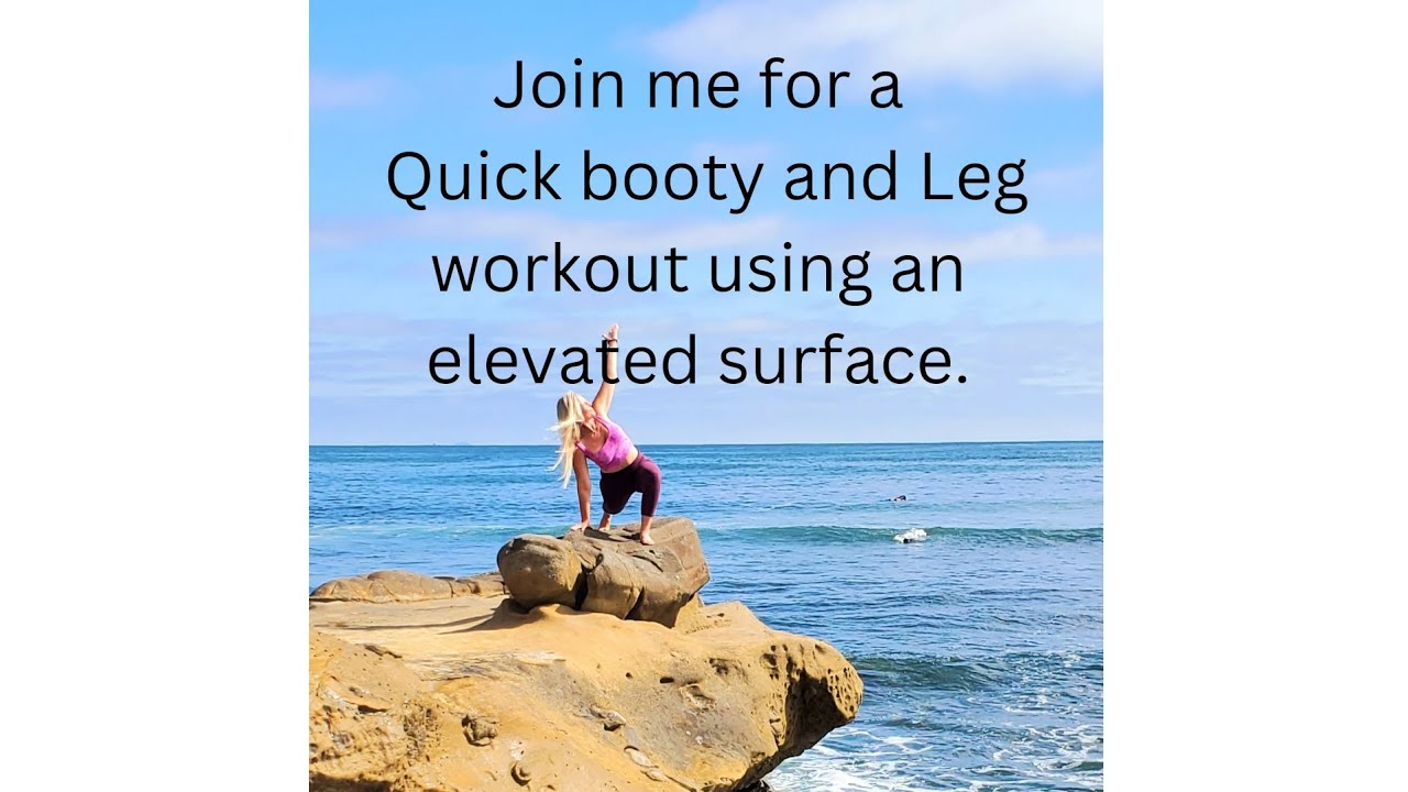 Booty and Leg Workout using an elevated surface. 🙌 - YouTube