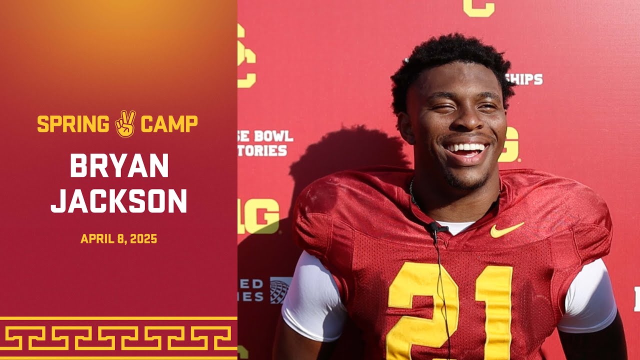USC RB Bryan Jackson | Trojan Spring Camp 4.8.25 - YouTube