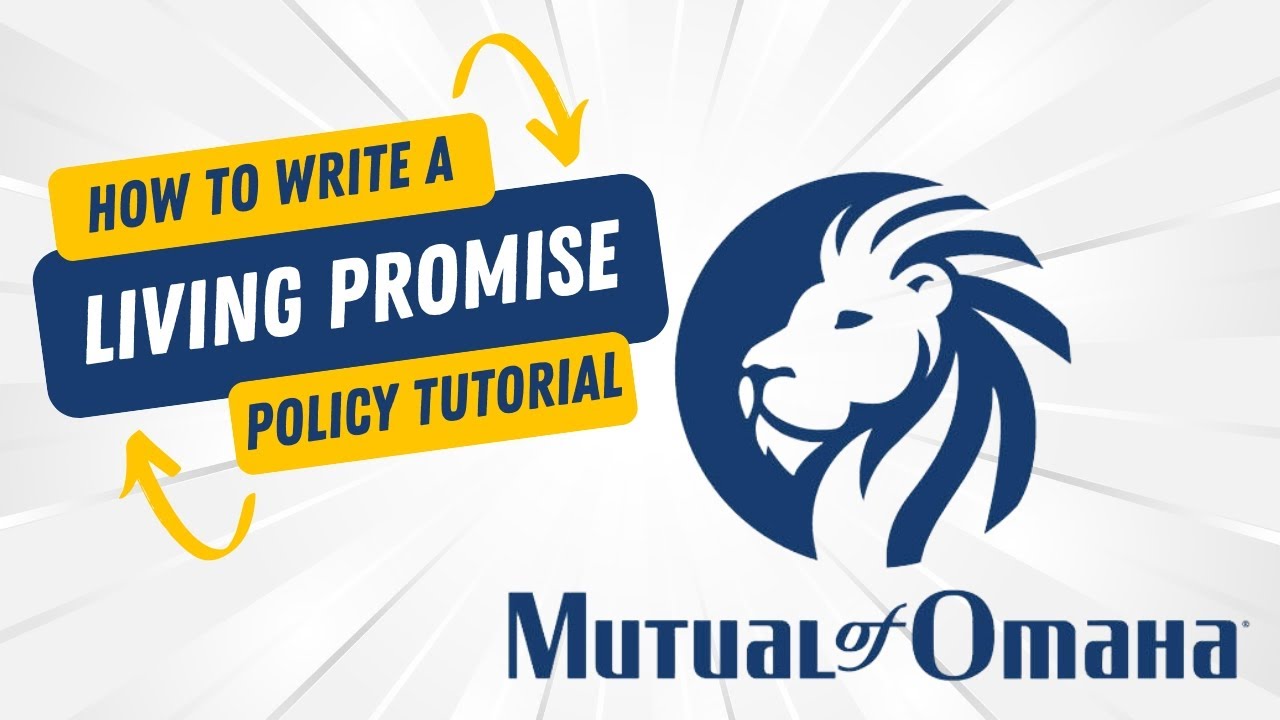 HOW TO WRITE - Mutual Of Omaha Living Promise - YouTube
