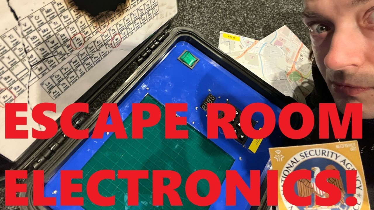 Escape room puzzle making (1 of 3)- the survey map machine! - YouTube