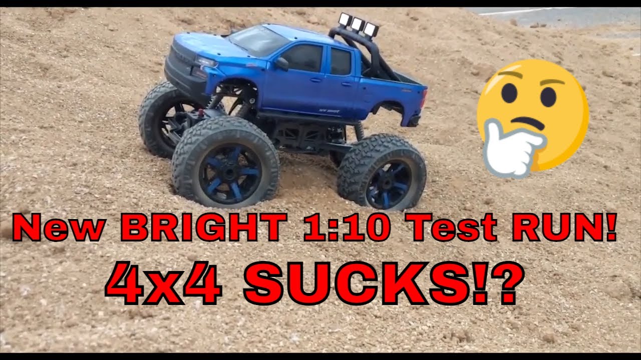 New Bright - R/C 1:10 Scale Heavy Metal 4X4 Truck Silverado ***REAL ...