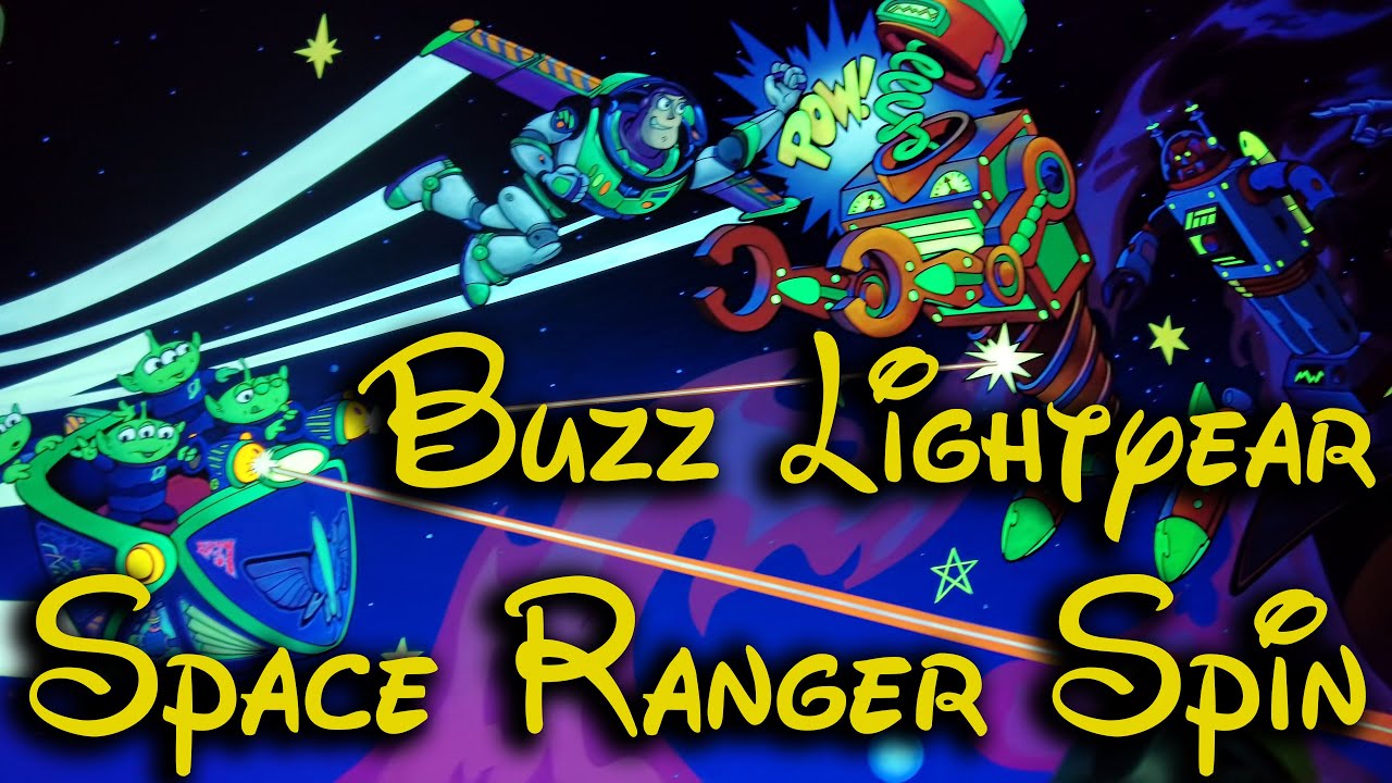 [4K] Buzz LightYear Space Ranger Spin Ride POV - YouTube