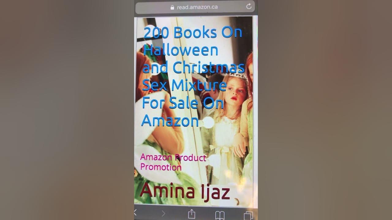 200 Books On Halloween And Christmas Sex Mixture For Sale On Amazon Amazon Product Promotion