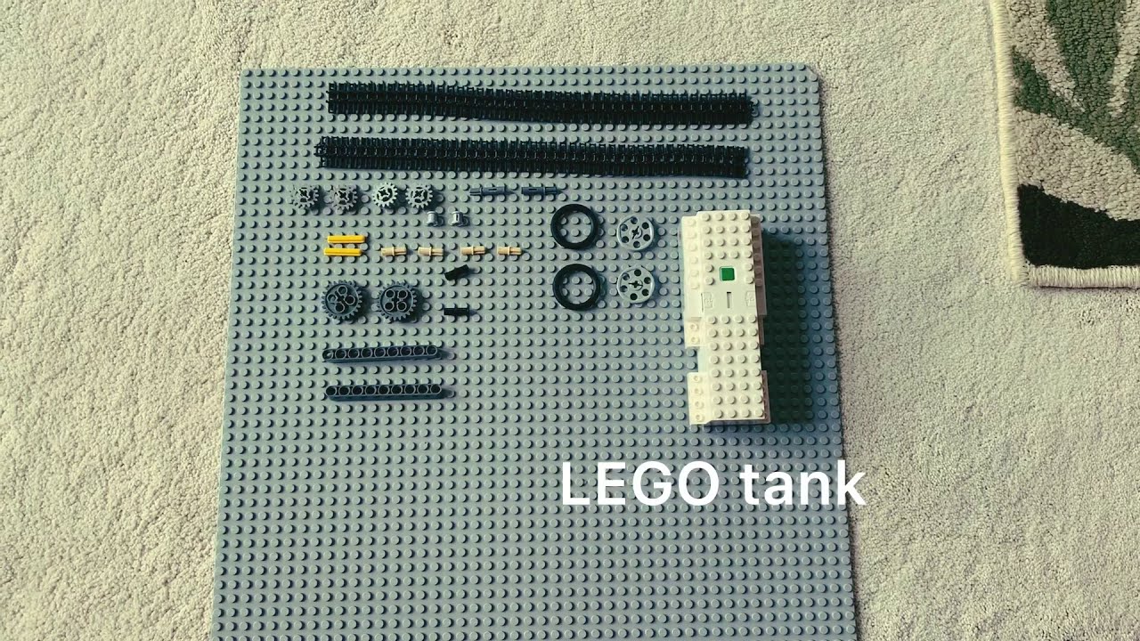 How to build LEGO tank - YouTube