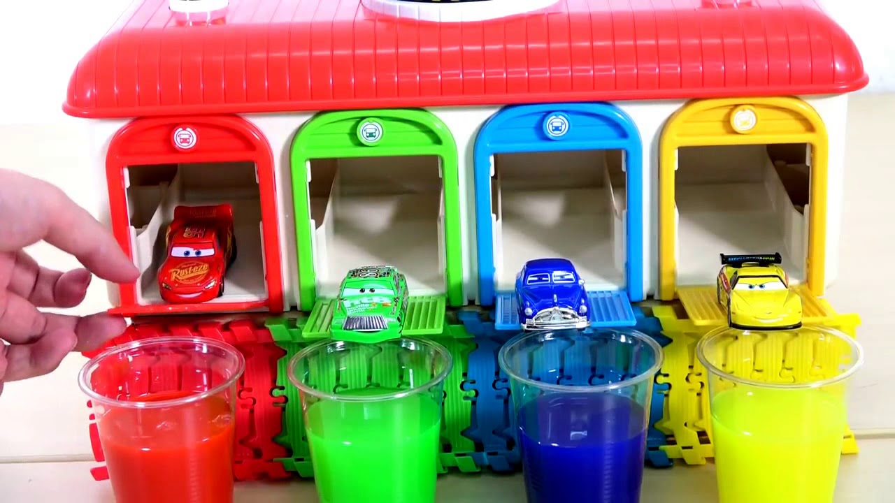 Learn color special disney pixar cars lightning mcqueen mack truck ...