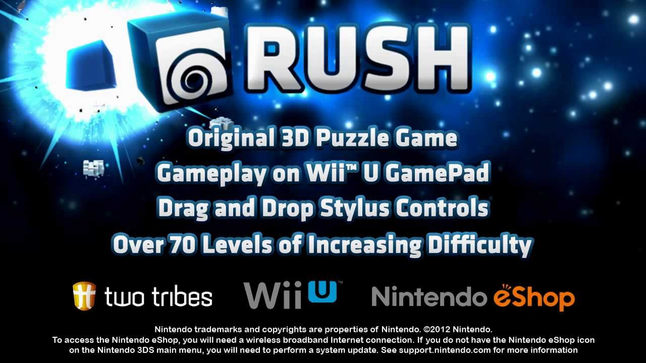 RUSH, Wii U Reveal Trailer - YouTube