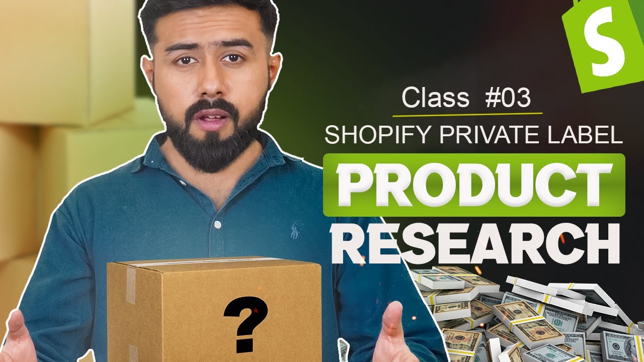 Ep 03 | How To Do Product Research for Shopify Private Label | Ft Mian ...