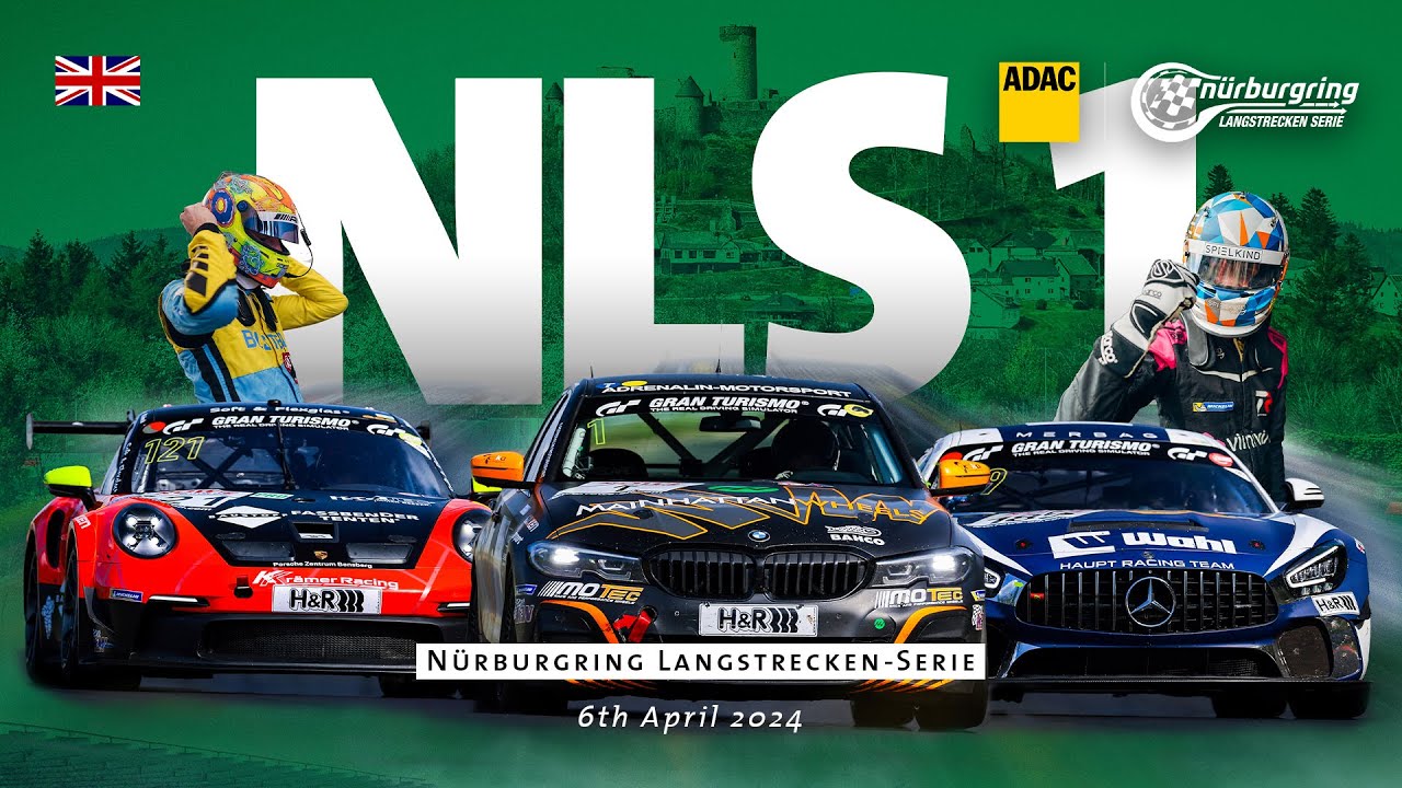 2024 season: Race 1 ADAC Nürburgring Langstrecken-Serie (NLS) - YouTube