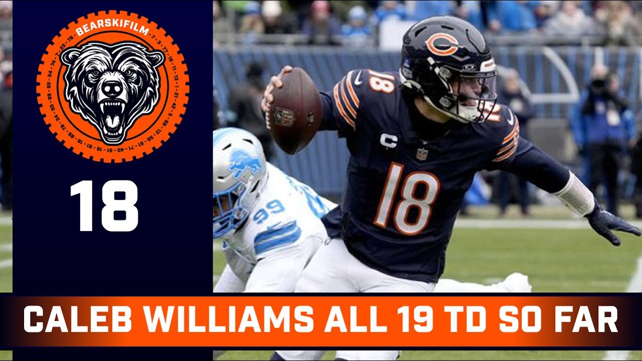 Caleb Williams All 19 TD Highlights || Through week 16 || NFL Chicago ...