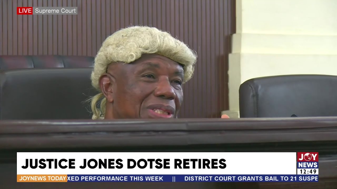 Honoring Justice Jones Dotse: A Memorable Valedictory Ceremony as he ...