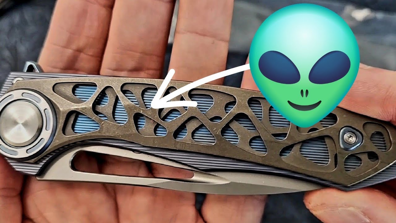 What if an ALIEN made a KNIFE?! Kevin John Venom Harpoon - YouTube