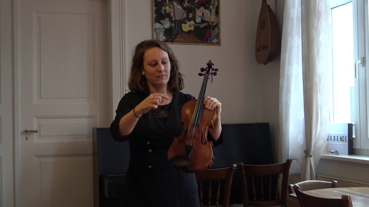 Différentes parties du violon - YouTube
