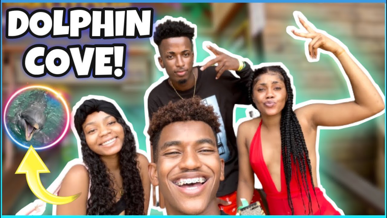 YOUTUBER TAKEOVER AT DOLPHIN COVE JAMAICA! ( CHUCK STARR TASH FIERCE ...