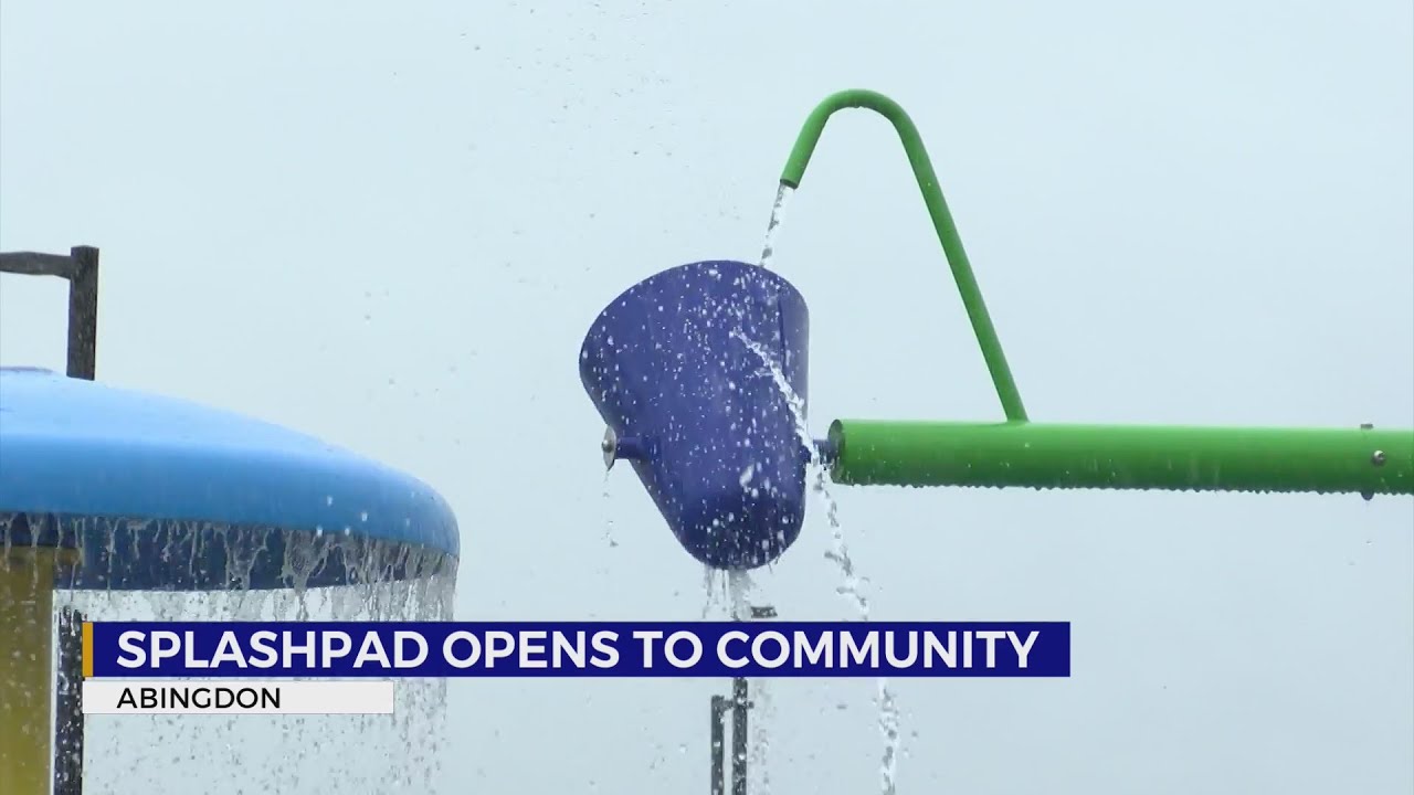 New splash pad now open at the Meadows Sports Complex - YouTube