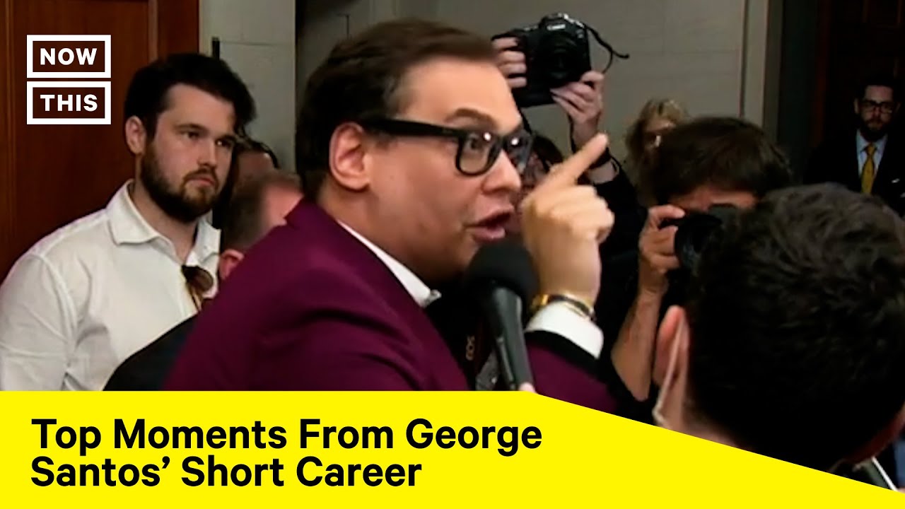 Top Moments From George Santos' Short Career - YouTube
