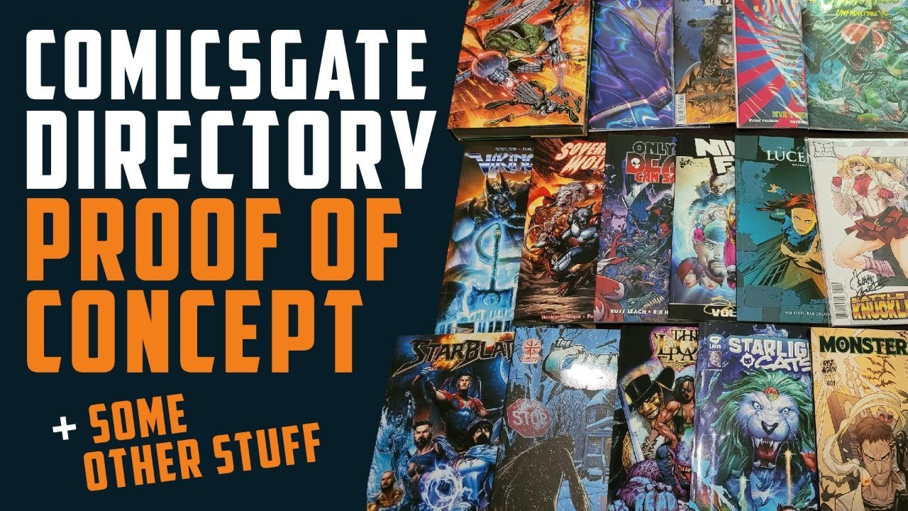 Comicsgate Online Directory - Proof of Concept - YouTube