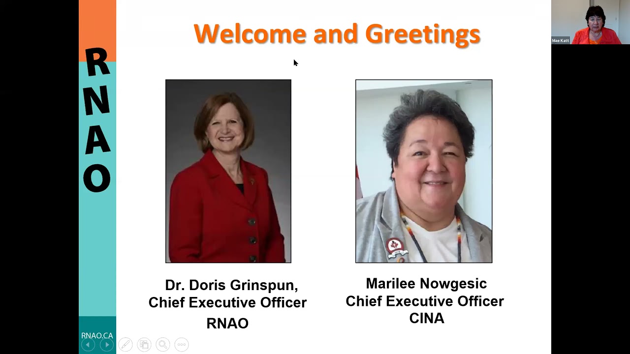 RNAO Indigenous Mental Wellness webinar: (Sept. 22, 2021) - YouTube