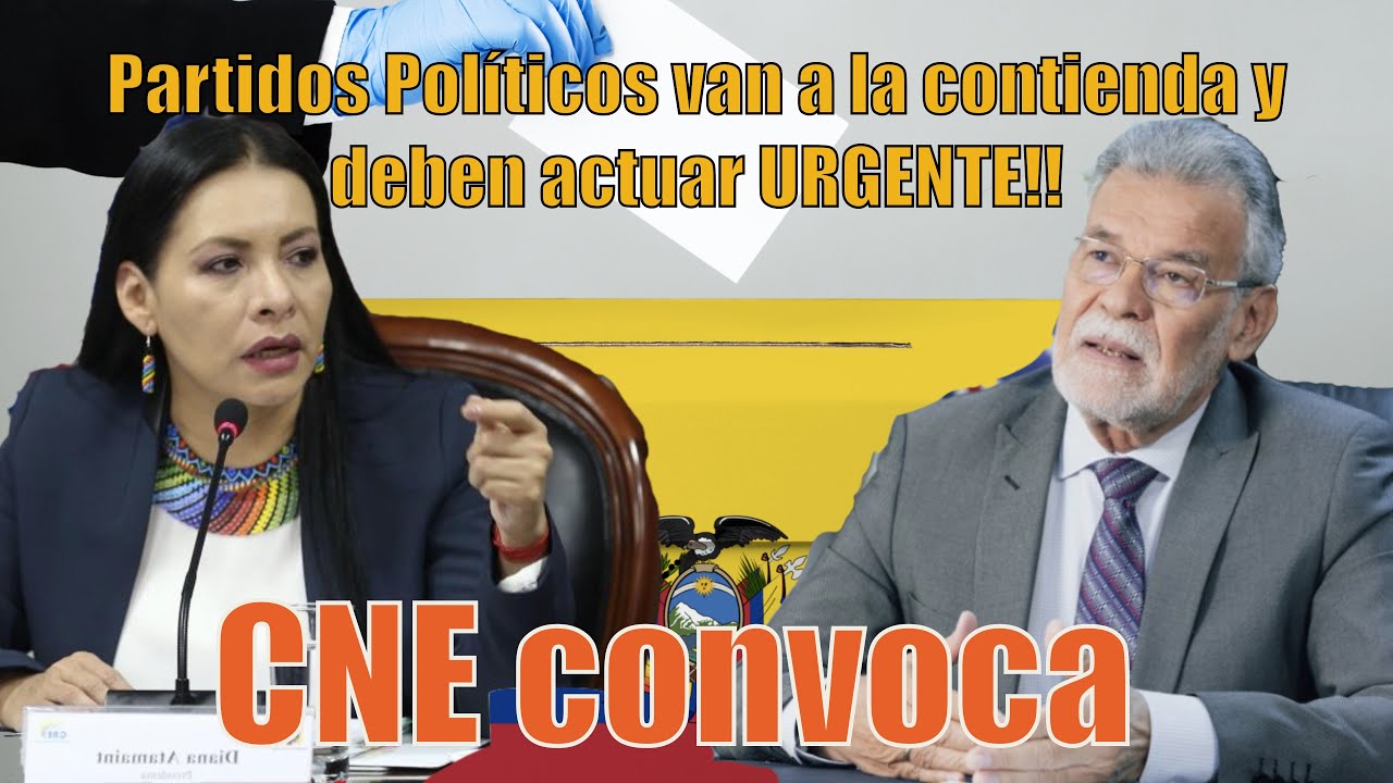 Partidos Políticos van a la contienda y deben actuar urgente - YouTube