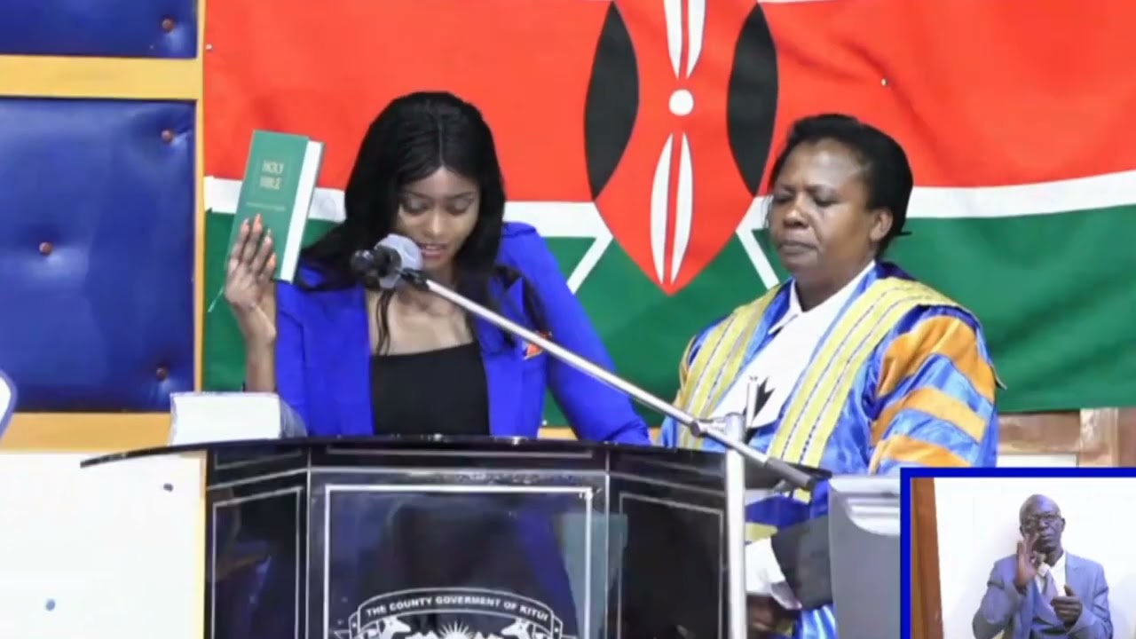 HON MBITHE SHINES🎉 AS NOMINATED MCA @KITUI COUNTY ASSEMBLY DURING ...