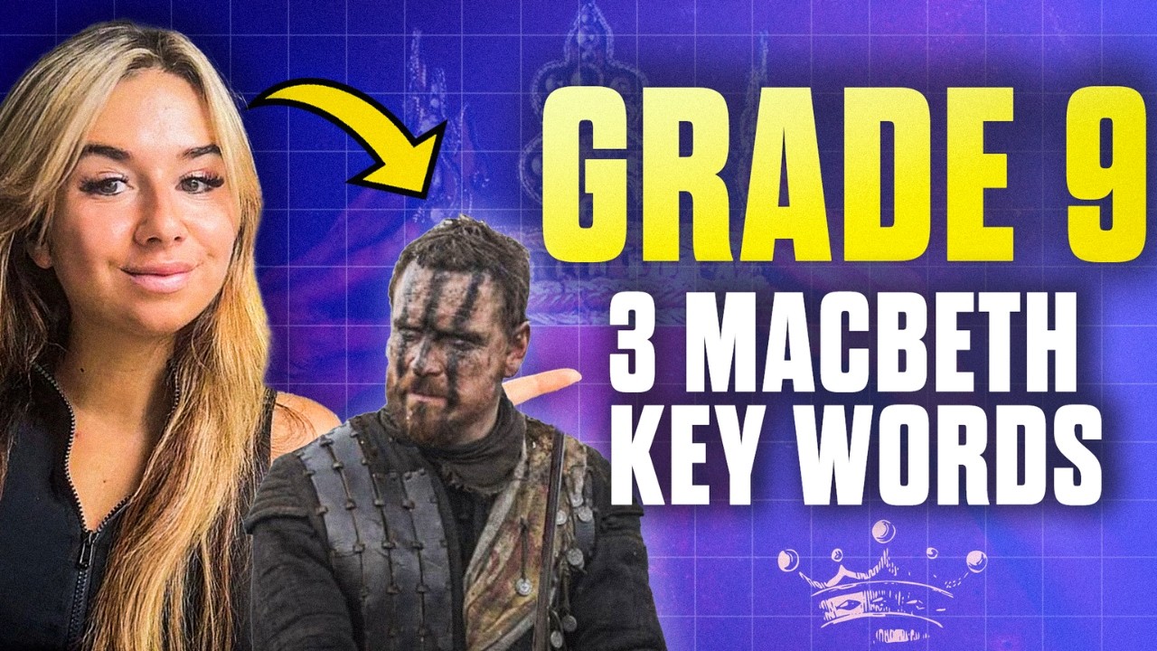 GRADE 9 Macbeth GCSE Revision: Keywords - YouTube