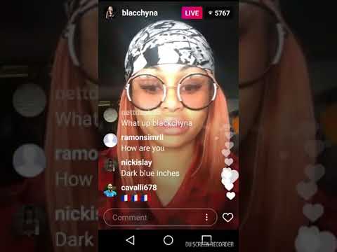 Blac Chyna On Live