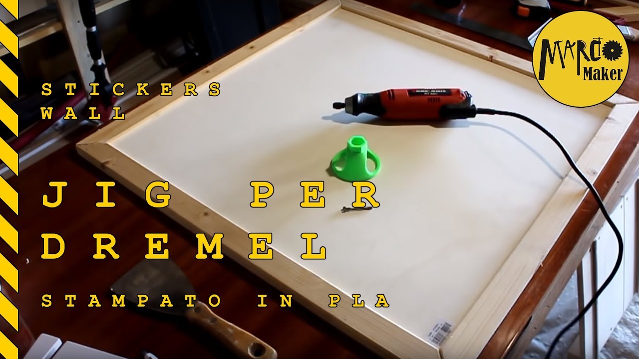 Jig per DREMEL in PLA, Sticker corner e CONTEST 200 iscritti ...