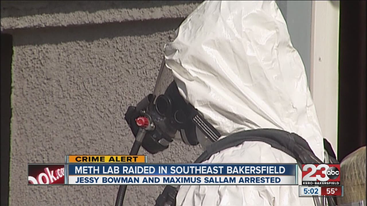 Meth lab raided in southeast Bakersfield - YouTube