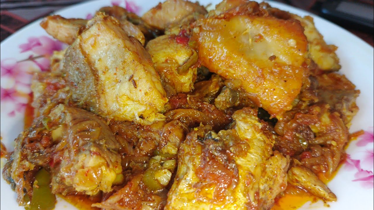 Fish Salan recipe| khara masala fish salad recipe| - YouTube