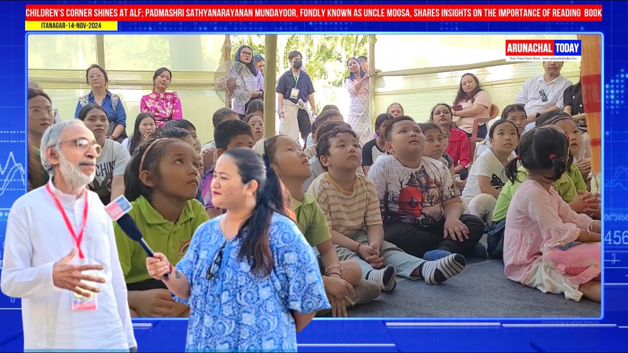 CHILDREN'S CORNER SHINES AT ALF;PADMASHRI UNCLE MOOSA,SHARES INSIGHTS ...