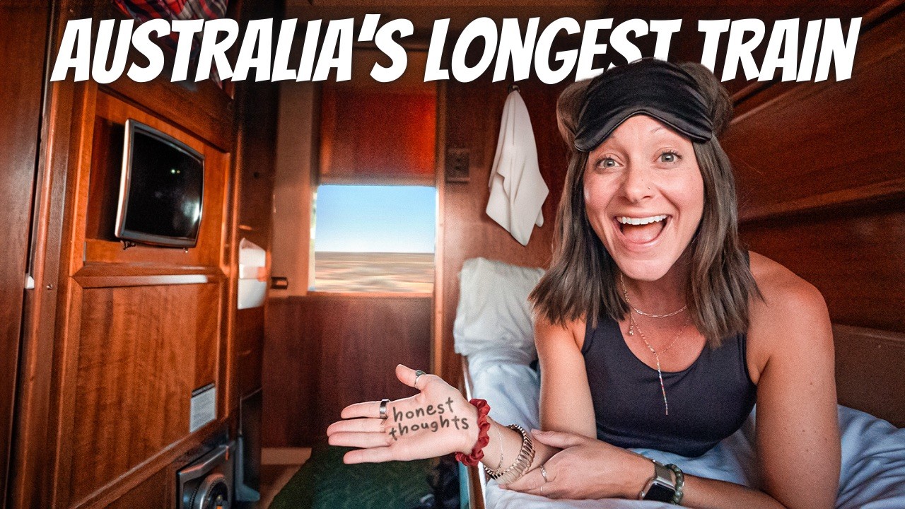 82 Hours on Australia's Longest Overnight Train - YouTube
