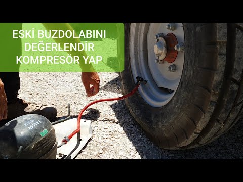 Buzdolabı Motorundan Kompresör Nasıl Yapılır