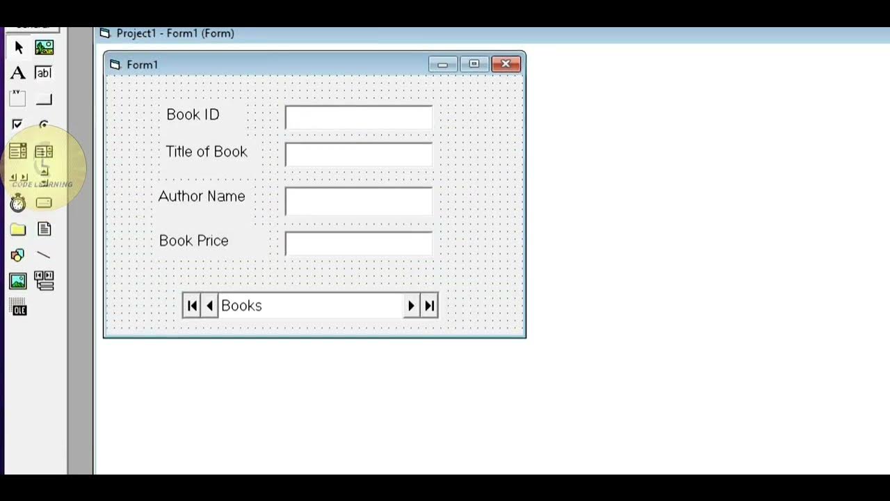 Visual Basic 6 0 Database File Handling Dao Codelearning Youtube