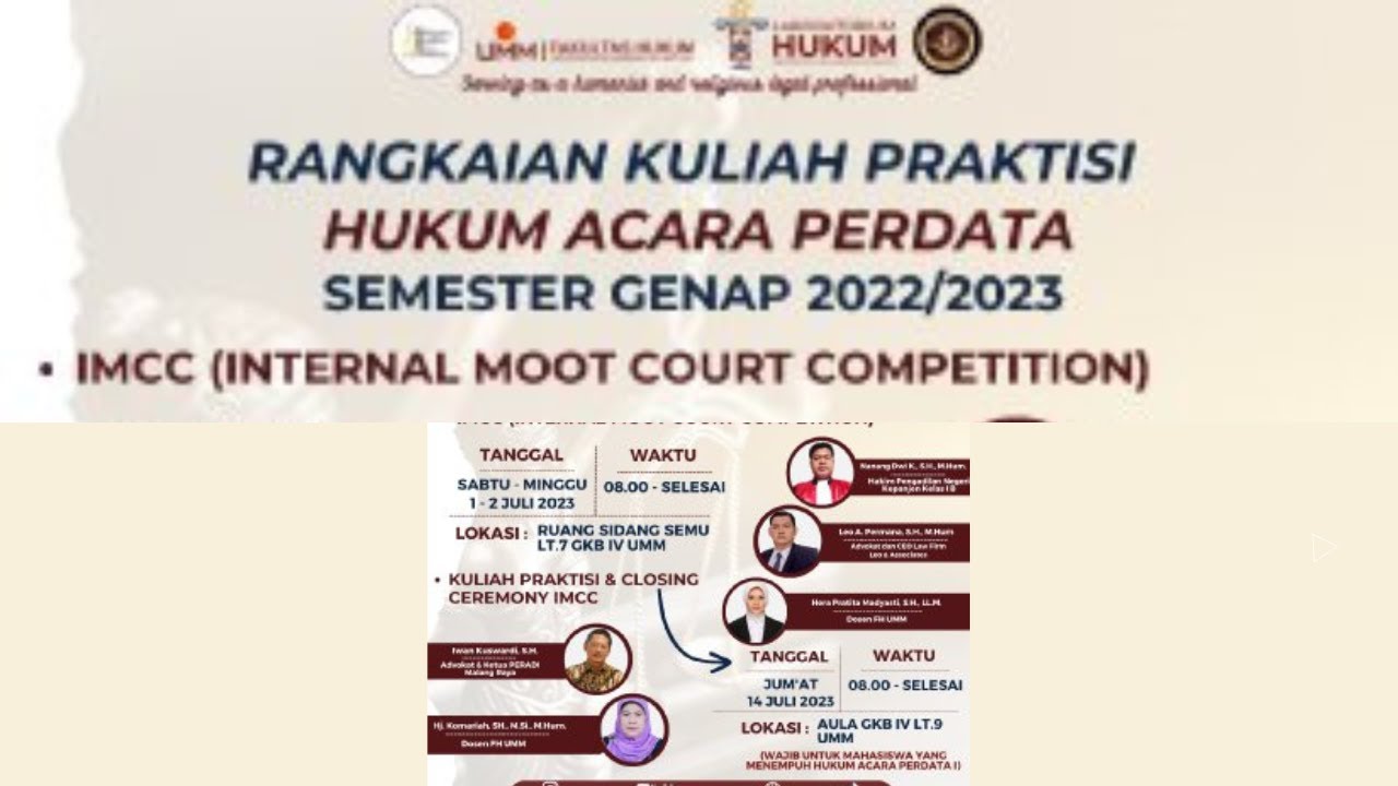 Kuliah Praktisi dan Closing Ceremony IMCC - YouTube