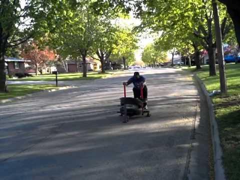 Prowler work w/450lbs on the prowler - YouTube