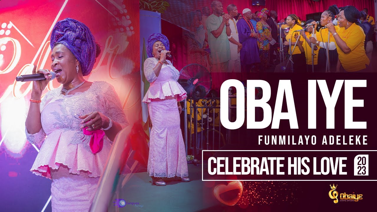 FUNMILAYO ADELEKE'S (First Ministration) at CELEBRATE HIS LOVE 2023 ...