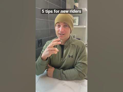 5 Tips For New Riders - YouTube