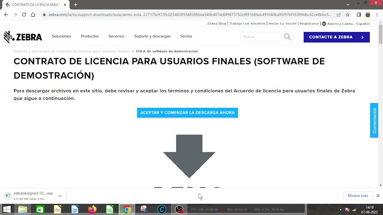 Decarga Programa Software Zebra Designer 3 - YouTube