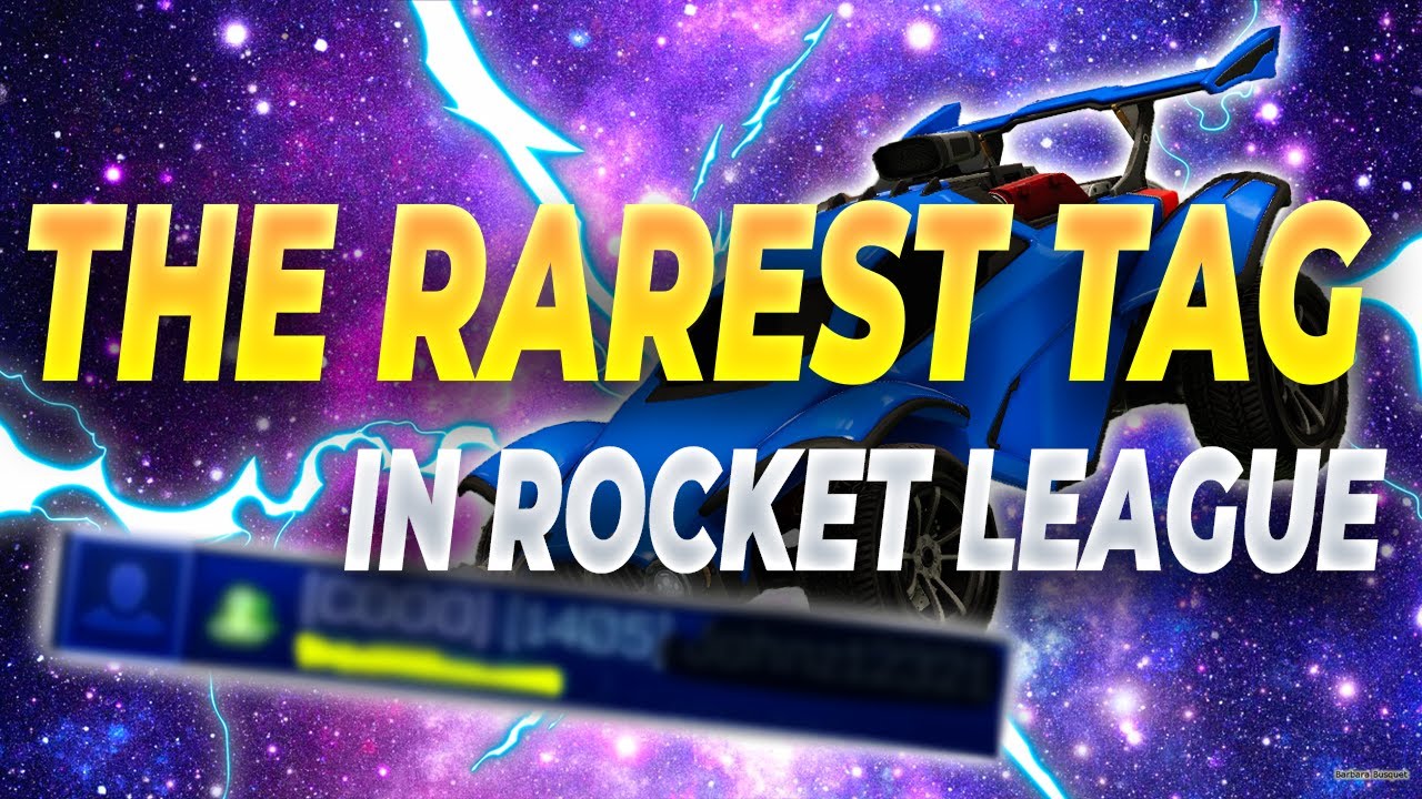 I WENT AGAINST THE RAREST TAG IN ROCKET LEAGUE - YouTube