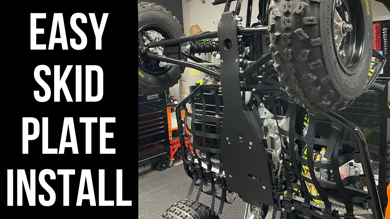 Easy Skid Plate Install - YouTube