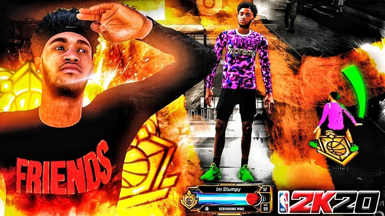 I HIT ELITE 2 WITH MY 99 OVR Rebounding Wing Demigod in NBA 2K20! BEST ...