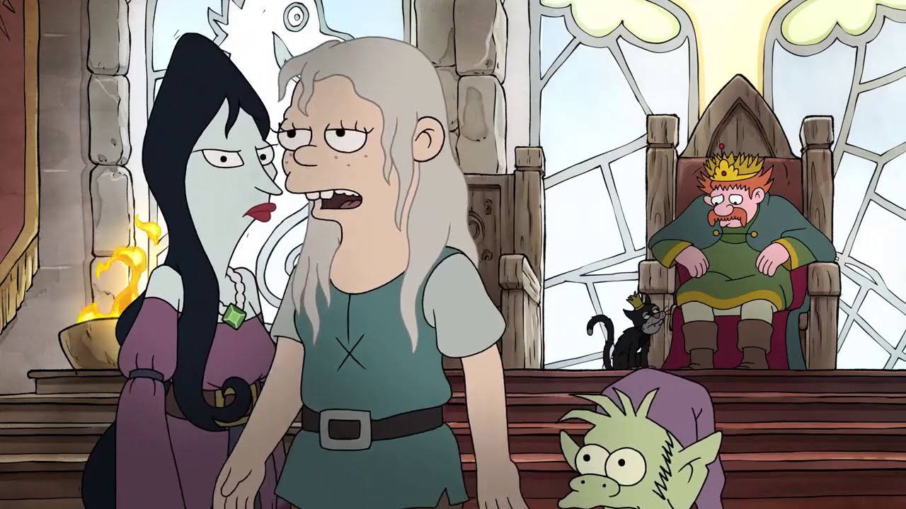 Disenchantment - Scruffles The Talking Cat - YouTube