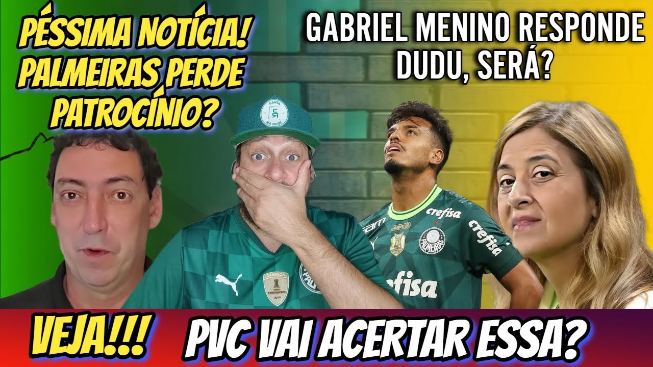 PVC FALA DE CONTRATAÇÃO | PERDA DE PATROCÍNIO | ELE RESPONDEU DUDU ...