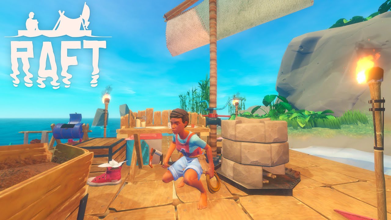I HAVE SMELTER! Raft Gameplay -Survival Sunday- - YouTube