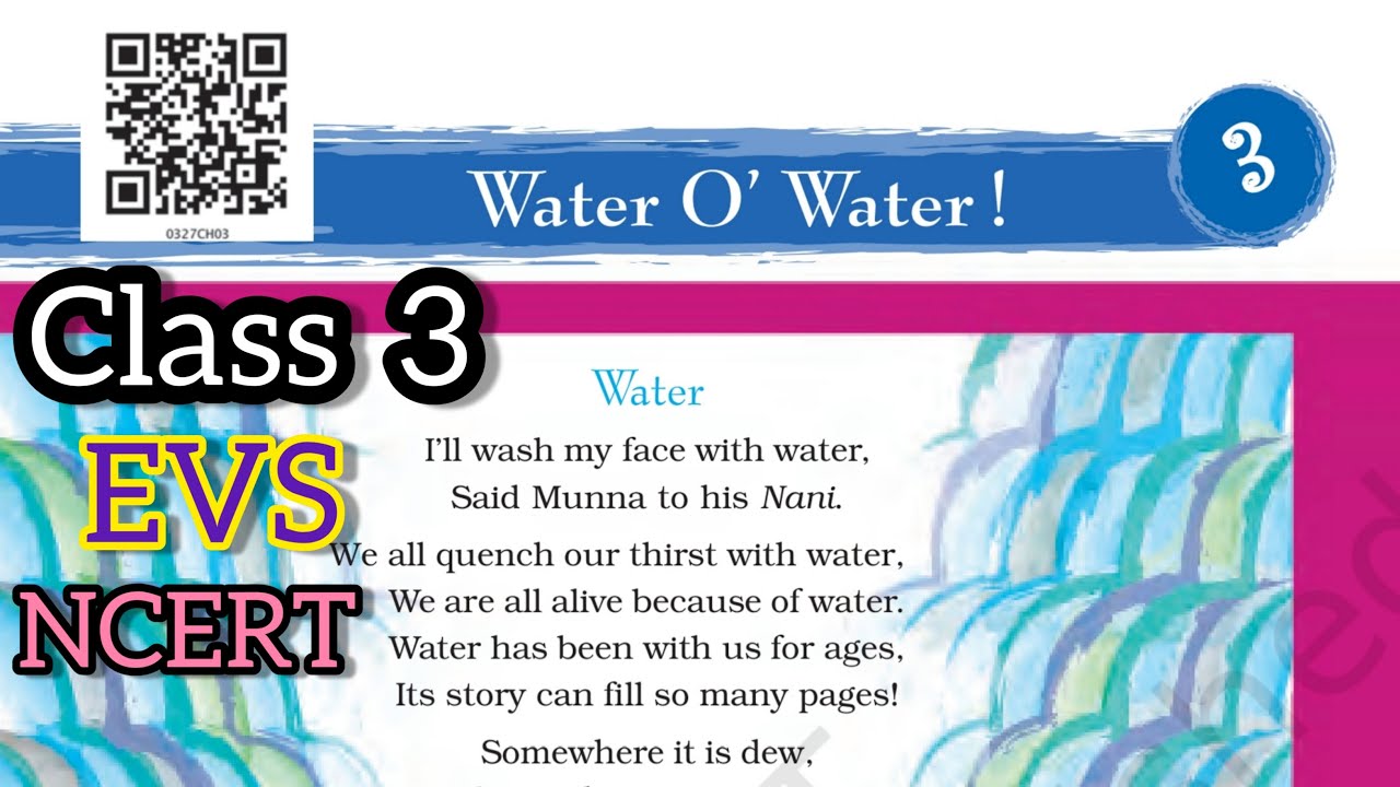 Water O Water NCERT Class 3 Chapter 3 Hindi Explanation And Question Answers YouTube water-o-water-ncert-class-3-chapter-3-hindi-explanation-and-question-answers-youtube