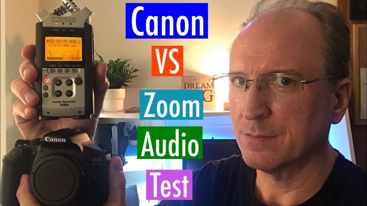 Canon VS Zoom Audio Test - YouTube