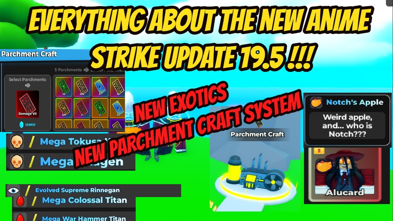 Everything about the new Anime Strike Update 19.5 !!! New Pachments ...