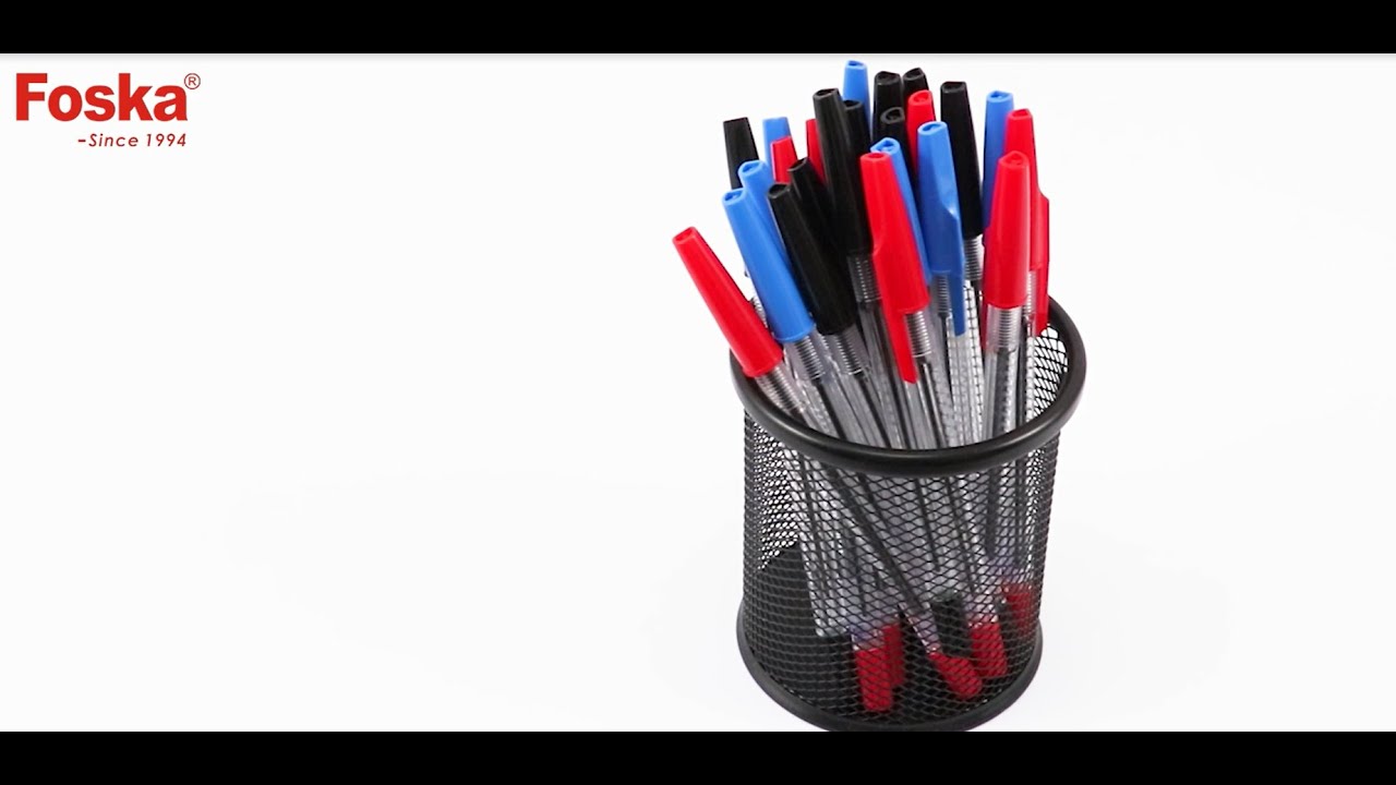 Foska Promotional Ball Pen Custom Logo Multifunctional Pen XH0927 - YouTube