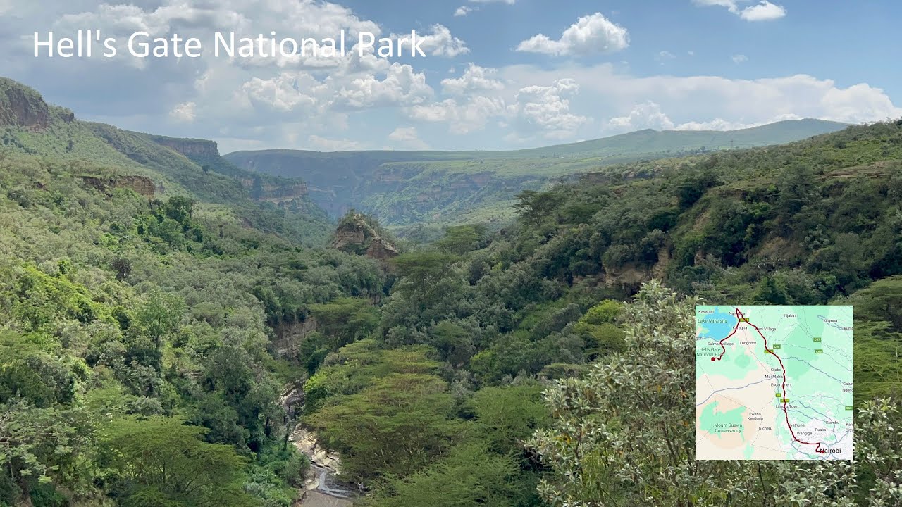 Nairobi to Hell's Gate NP: A Complete Real Time Road Trip - YouTube